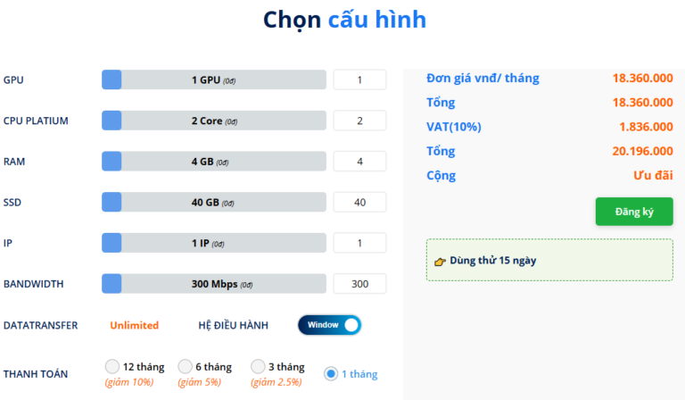 GPU AI tốt nhất tại GDATA – GPU NVIDIA 2025 TỐT NHẤT